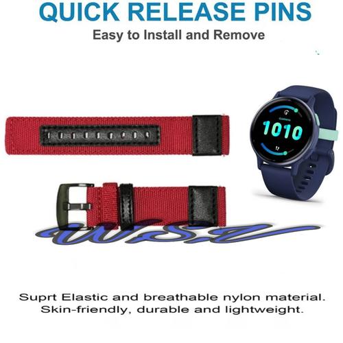 Jual Tali Jam Garmin Vivoactive 5 Strap Nilon Watch Nylon Style V5 Acc ...