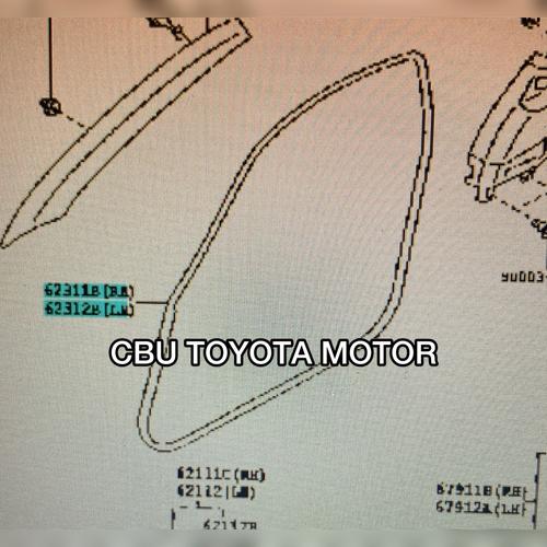 Jual KARET BODY NEMPEL DI CHASIS SASIS WEATHERSRTIP INNER INSIDE PINTU ...