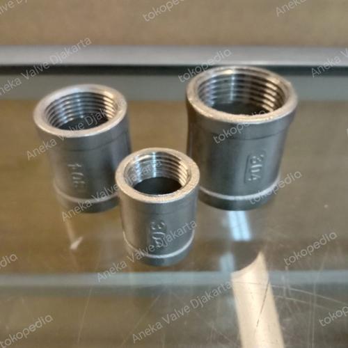 Jual Socket Sambungan Drat Dalam Stainless ss304 21/2" inch - Jakarta ...