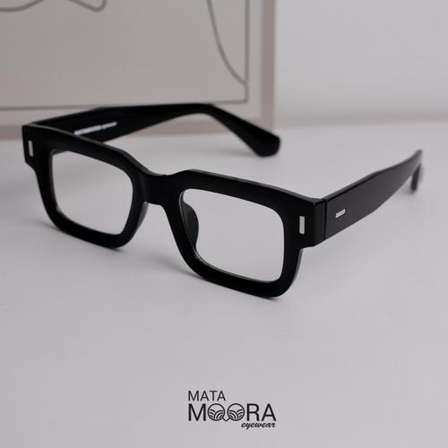 Jual Kacamata Frame Tebal Tipe Joyce Bold Square Lensa Bening ...