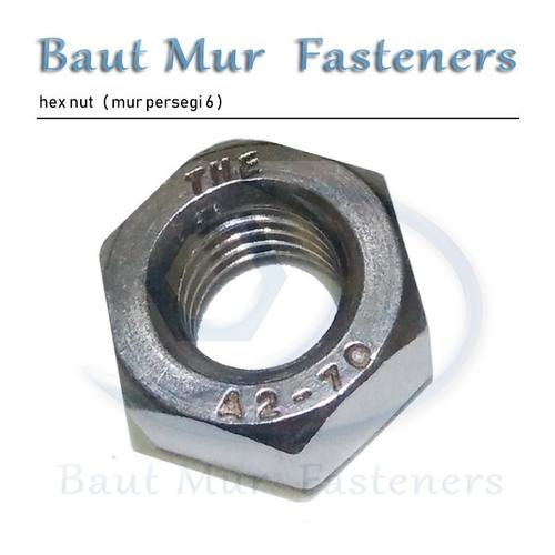 Jual Mur Only DRAT HALUS UNF 7/16" Stainless 304 - Jakarta Pusat - baut ...