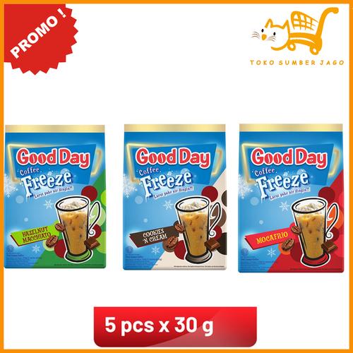 Jual GOOD DAY Coffee Freeze 5Sachet x 30gr ALL Varian - Jakarta Barat ...
