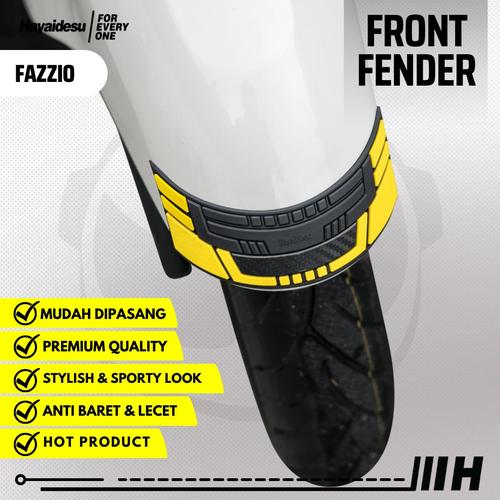 Promo Hayaidesu Body Protector Fazzio Front Fender Cover - Biru - Kab ...