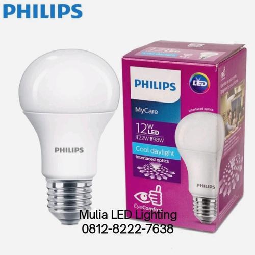 Jual Philips Led Bulb Lampu Bohlam 12 Watt 12Watt Fitting E27 - Jakarta ...