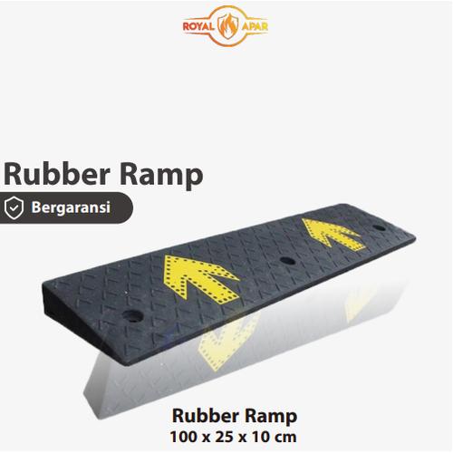 Jual Rubber Ramp / Tanjakan Karet Miring / 100 x 25 x 10 cm - DNEGAN ...