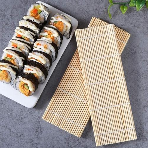 Jual TIKAR BAMBU SUSHI / Makisu Alat Penggulung Nasi / Bamboo Mat Sushi ...