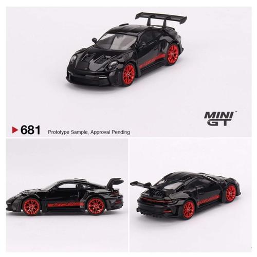 Jual MINI GT 681 PORSCHE 911 (992) GT3 RS BLACK WITH PYRO RED - Kota ...