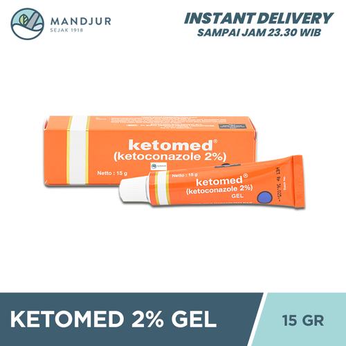 Jual Ketomed 2% Gel 15 Gram - Gel Gatal Kulit Panu Kurap Kudis dan Kutu ...