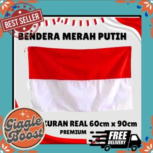 Jual Bendera Merah Putih Satin Premium 60x90cm HUT RI KEMERDEKAAN ...