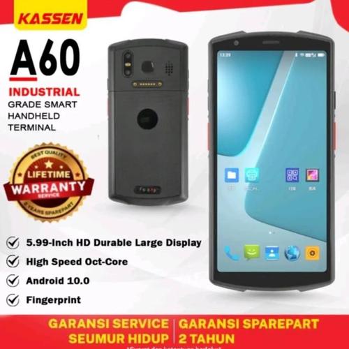Jual Kassen A60 Mobile Scanner Barcode 1D 2D Portable Data Android 5G - Kassen A 60 Cleoiney ...