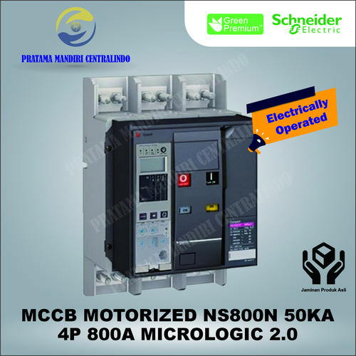Jual MCCB SCHNEIDER MOTORIZED ELECTRICAL NS800N 4P 800A MIC2.0 33469E - Jakarta Barat - PRATAMA ...