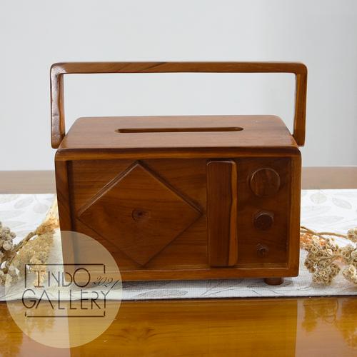Jual TEMPAT TISSUE RADIO - KOTAK KAYU / KOTAK TISSUE - Kota Surabaya ...