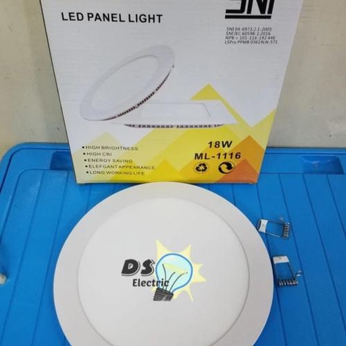 Jual Lampu Downlight LED Panel Mikolite INBOW Bulat 18w 18 WATT Warm ...