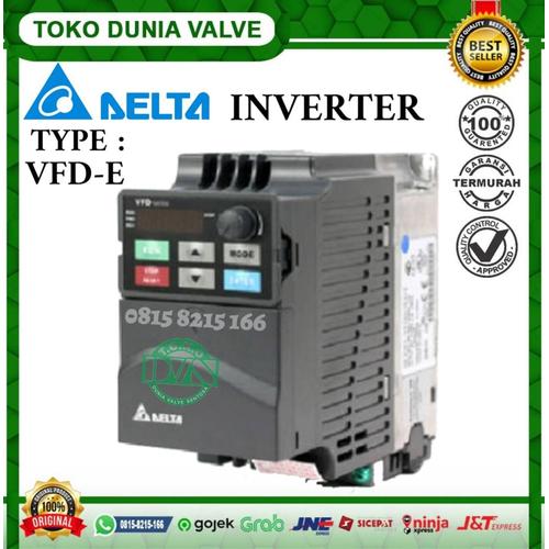 Jual INVERTER DELTA VFD 220 E 43A 22KW 30HP 3PHASE 380VOLT MADE IN ...