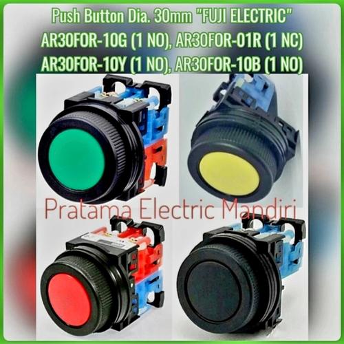 Jual Push Button AR30FOR-10G AR30FOR-01R AR30FOR-10Y AR30FOR-10B FUJI - HIJAU (1NO-1NC ...