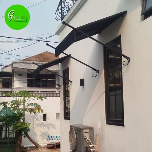Jual canopy Awning outdoor, kanopi kain tampiasan jendela rumah - Kota ...