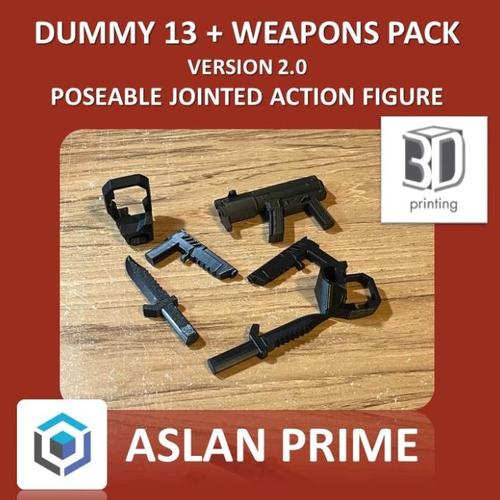 Jual STOCK READY DUMMY 13 TITAN 13 T13 + WEAPONS PACK VERSION 2.0 ...