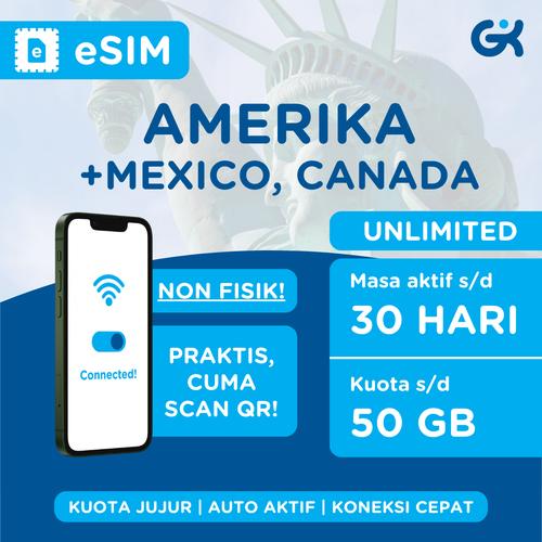 Jual eSIM Amerika T-Mobile Call SMS & Data | SIM America USA Mexico ...