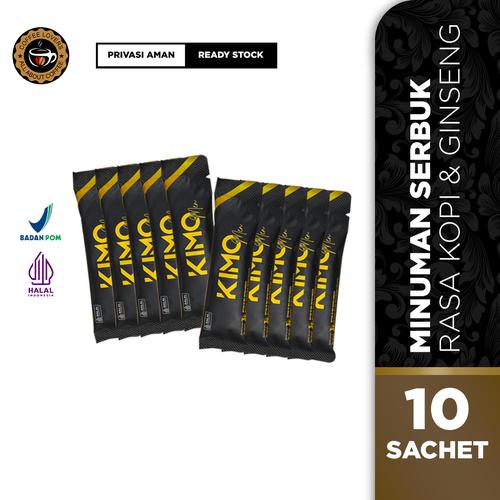 Jual KIMO Minuman Botanical Serbuk untuk Pria Rasa Kopi & Ginseng 5 ...