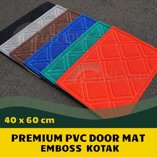 Promo Keset Mie Karpet Karet PVC Premium Emboss Motif 40 x 60 MOTIF ...