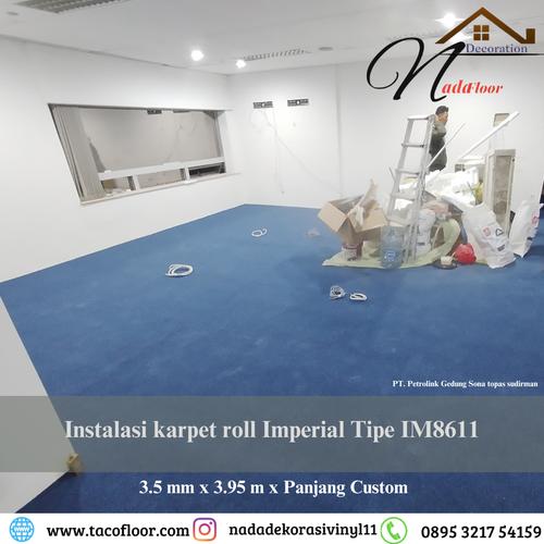 Jual karpet roll lantai kantor polos | karpet imperial tebal 3.5 mm ...