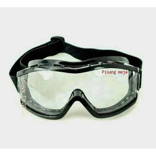 Jual Kacamata Safety Goggle Krisbow Lensa Bening Google - Jakarta ...