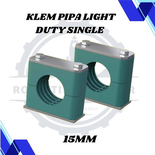 Jual 15MM KLEM PIPA HIDROLIK LIGHT DUTY SINGLE MODEL STAUFF / CLAMP ...