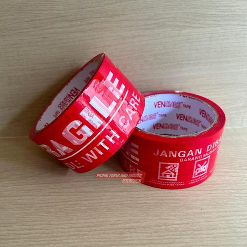 Jual Lakban Fragile Jangan dibanting 48x50 yard - Kota Semarang ...