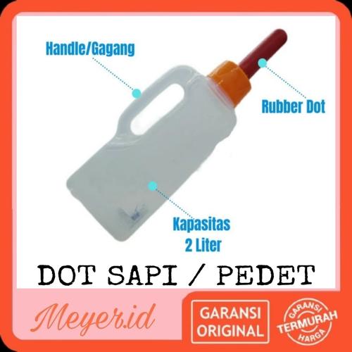 Promo Dot Pedet anak sapi Kuda Kerbau (Kapasitas 1 & 2 liter) - BOTOL ...
