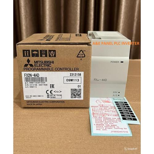 Jual PLC Mitsubishi FX2N-4AD FX2N 4AD FX2N4AD - Kota Surabaya - A&E Panel PLC Inverter | Tokopedia