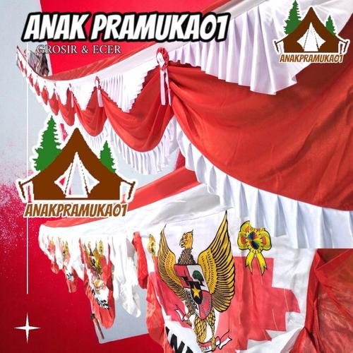 Jual Bendera merah putih resplang 10 meter / umbul umbul resplang merah ...