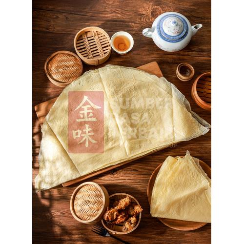 Jual KULIT TAHU TAWAR LEBAR UK 60X40 HALAL | ISI 10PCS & 25PCS/PACK ...