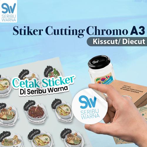 Jual Cetak Sticker Label // Chromo // Vinyl - Sticker Chromo - Jakarta ...