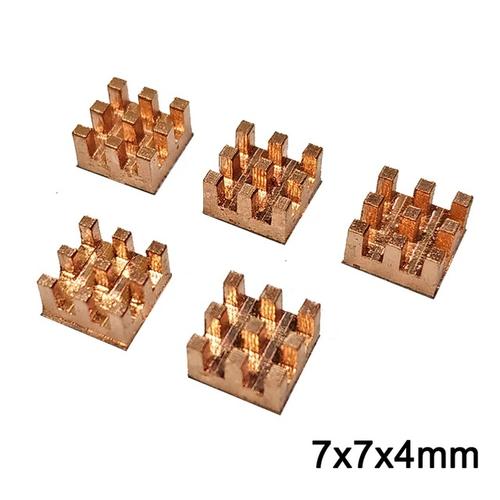 Jual Pure Copper Mini Heatsink 7x7x4 7*7*4 mm cooling overclock iceriver ks0 VGA DDR MOS GPU IC ...