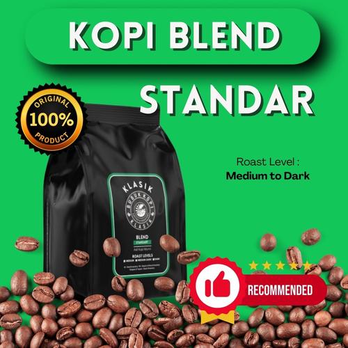 Jual KOPI BLEND STANDAR | KLASIK ROASTERY | REKOMENDASI KAFE KEDAI KOPI ...