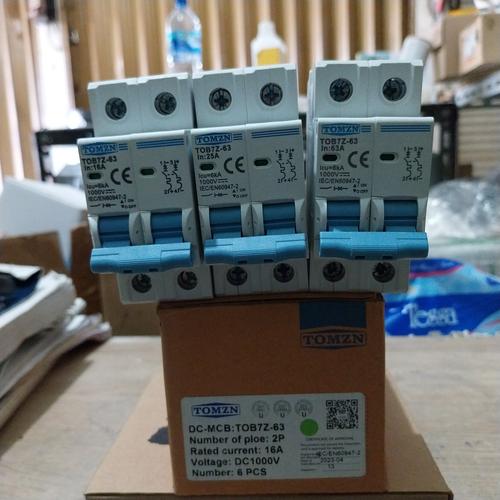 Jual MCB DC 2P 16A,25A,63A TOMZN TOB7Z-63 1000V. 100% ori - Kota Bandung - @Senjaelektrik ...