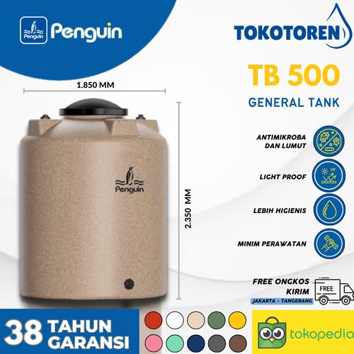 Jual TOREN / TANGKI AIR PENGUIN TB 500 (5100L) GARANSI RESMI ANTI BOCOR ...