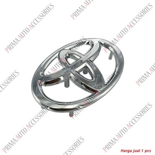 Jual Logo Stir Mobil Toyota Chrome Steer Car 65mm x 44mm Kaki 11 Grosir ...