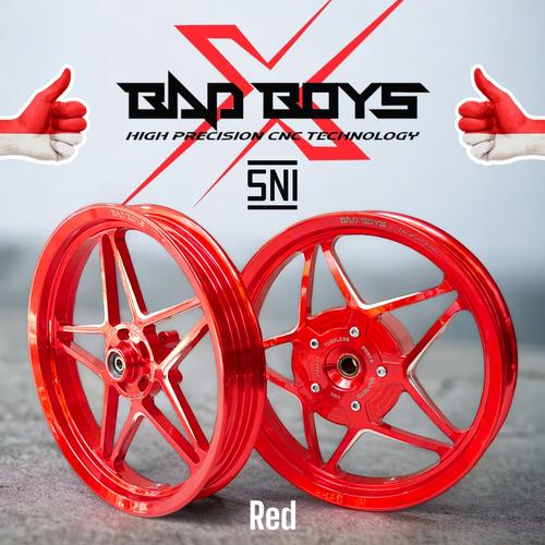Jual velg Bad Boys Red Merah size 185/215-14 - vario 125 - Jakarta ...