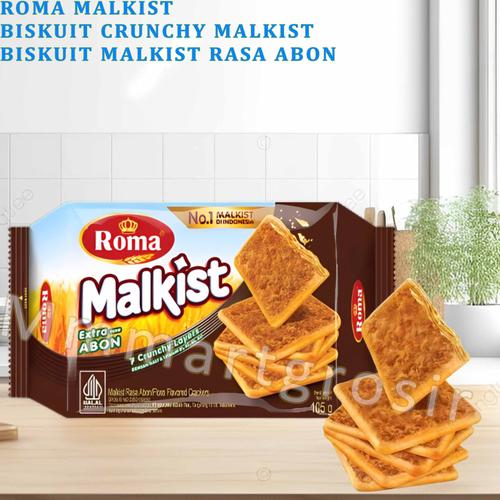 Promo Roma Malkist/ Biskuit Rasa Abon/ Biskuit Malkist/ 105g - Jakarta ...