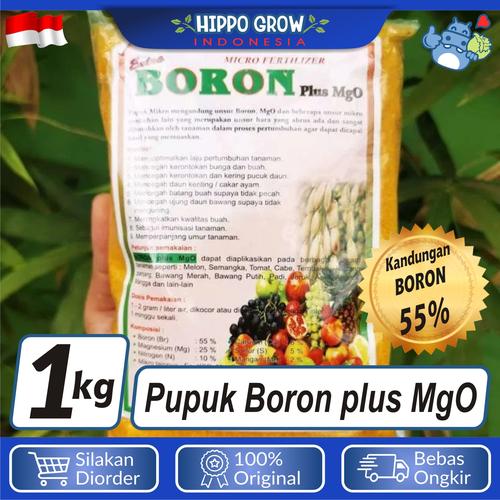 Promo Pupuk Boron plus MgO kemasan 1kg - Tanaman Sayur Buah Bunga ...