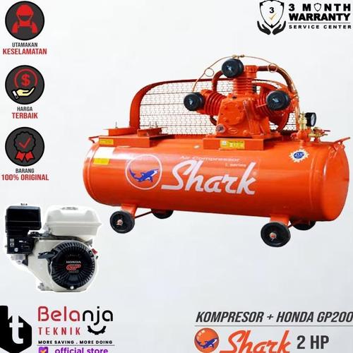 Jual Shark Mesin Kompresor Udara 2 Hp Honda Gp 200 6.5 Hp Air ...