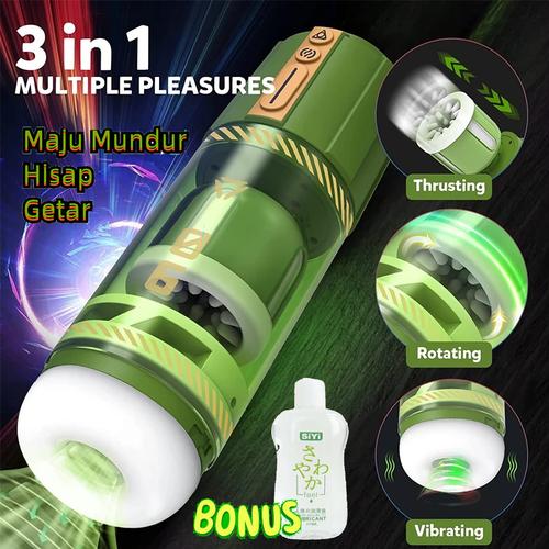 Promo New Arrival 3 in 1 Maju Mundur Hisap Snail cup Sucking alat bantu ...