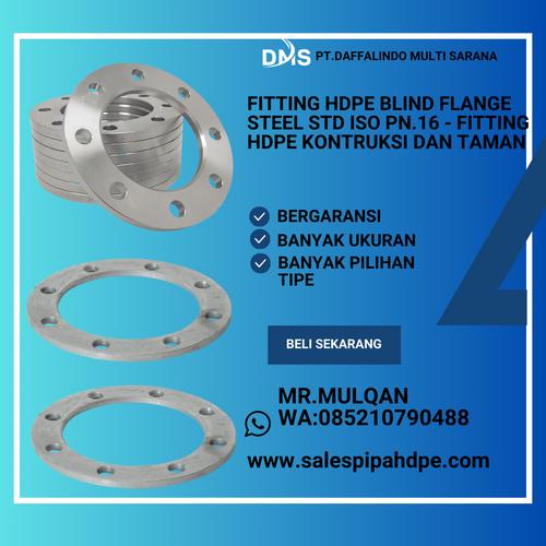 Jual Fitting Hdpe Blind Flange Steel Std Iso PN.16 - Fitting Hdpe Kontruksi Dan Taman - 75mm ...