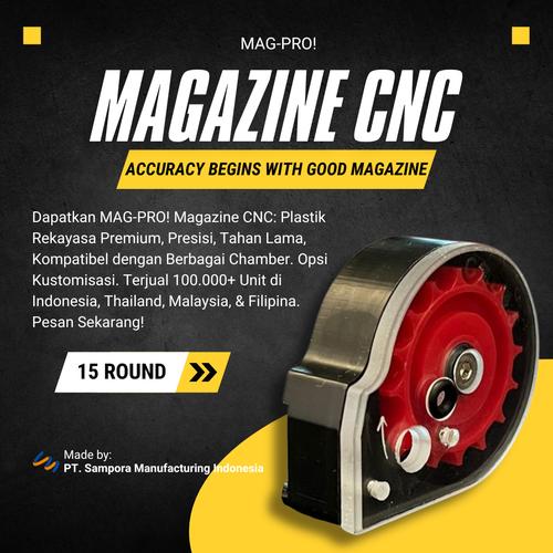 Jual MAG-PRO! CNC 15R Presisi & Anti Macet - Hijau - Kab. Sukabumi ...