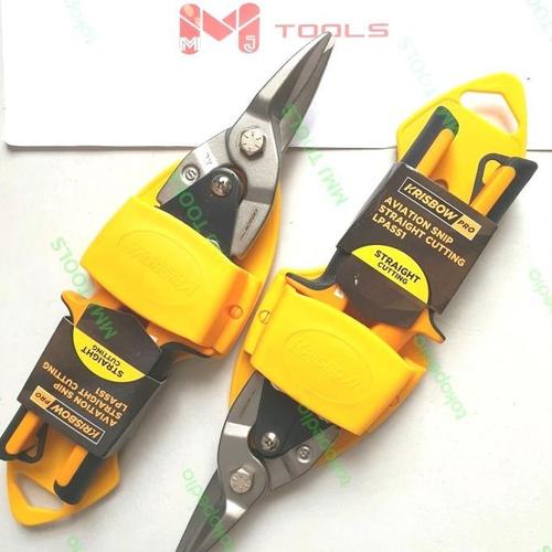 Jual Asli Gunting Baja Ringan Krisbow Lurus - Gunting Hollo Krisbow ...