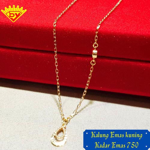 Jual Kalung Emas Kuning 241 Kadar Emas 750 - Jakarta Pusat - TOKO MAS ...