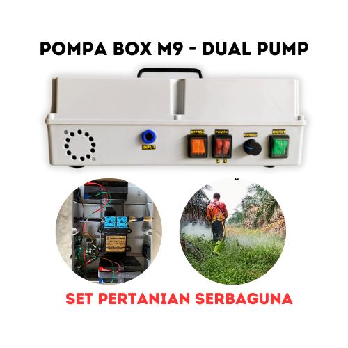 Jual Paket Pompa Box M-Series Dual pump - Series M9 - MUAT 2 AKI DALAM ...