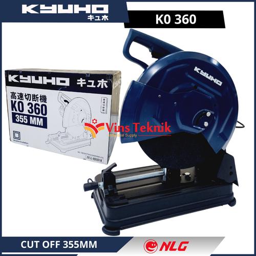 Jual Mesin Potong Besi 14" Cut Off Machine KYUHO KO-360 KO360 - Jakarta ...