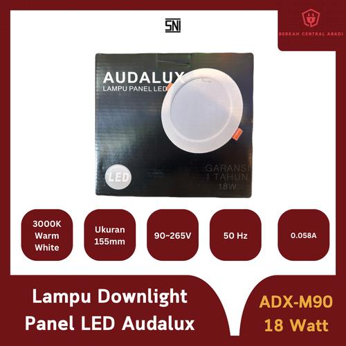Jual Lampu Downlight Panel LED Audalux 18 Watt ADXM90 SNI - Jakarta ...